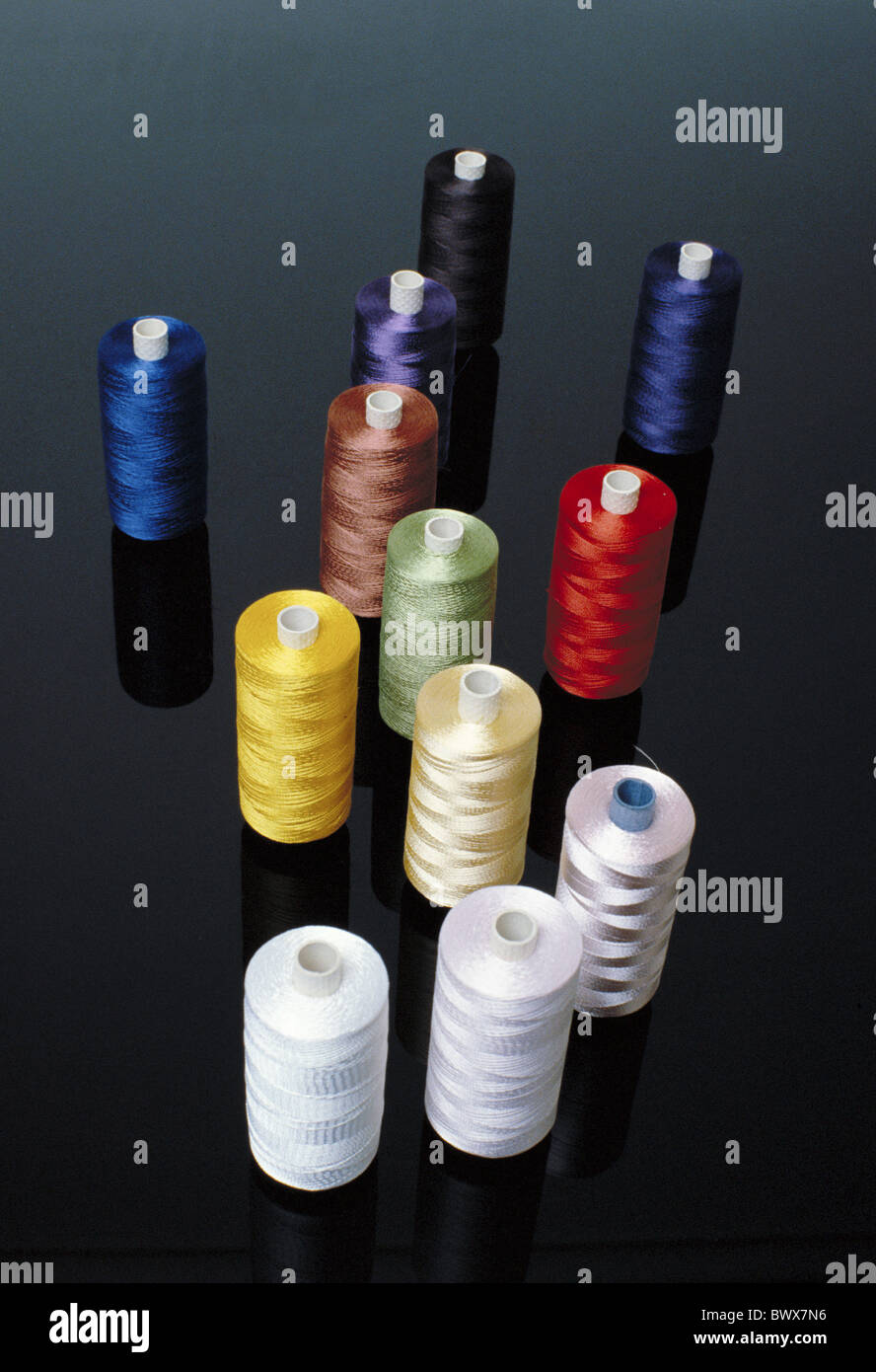 thread reels colorful thread products textiles dry goods sew thread ...