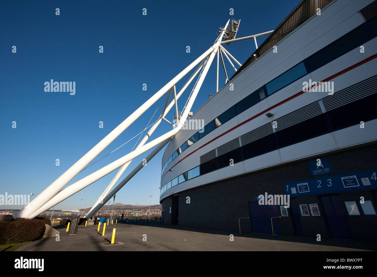 Bolton Wanderers, English Premier League football club, Reebok Stadium ...
