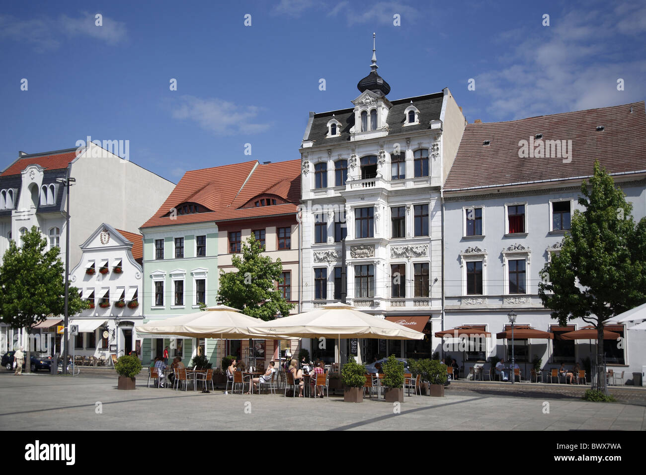 Cottbus Altmarkt Old Market Stock Photo - Alamy