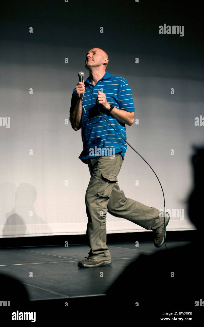 Comedian Lee Hurst Stock Photo - Alamy