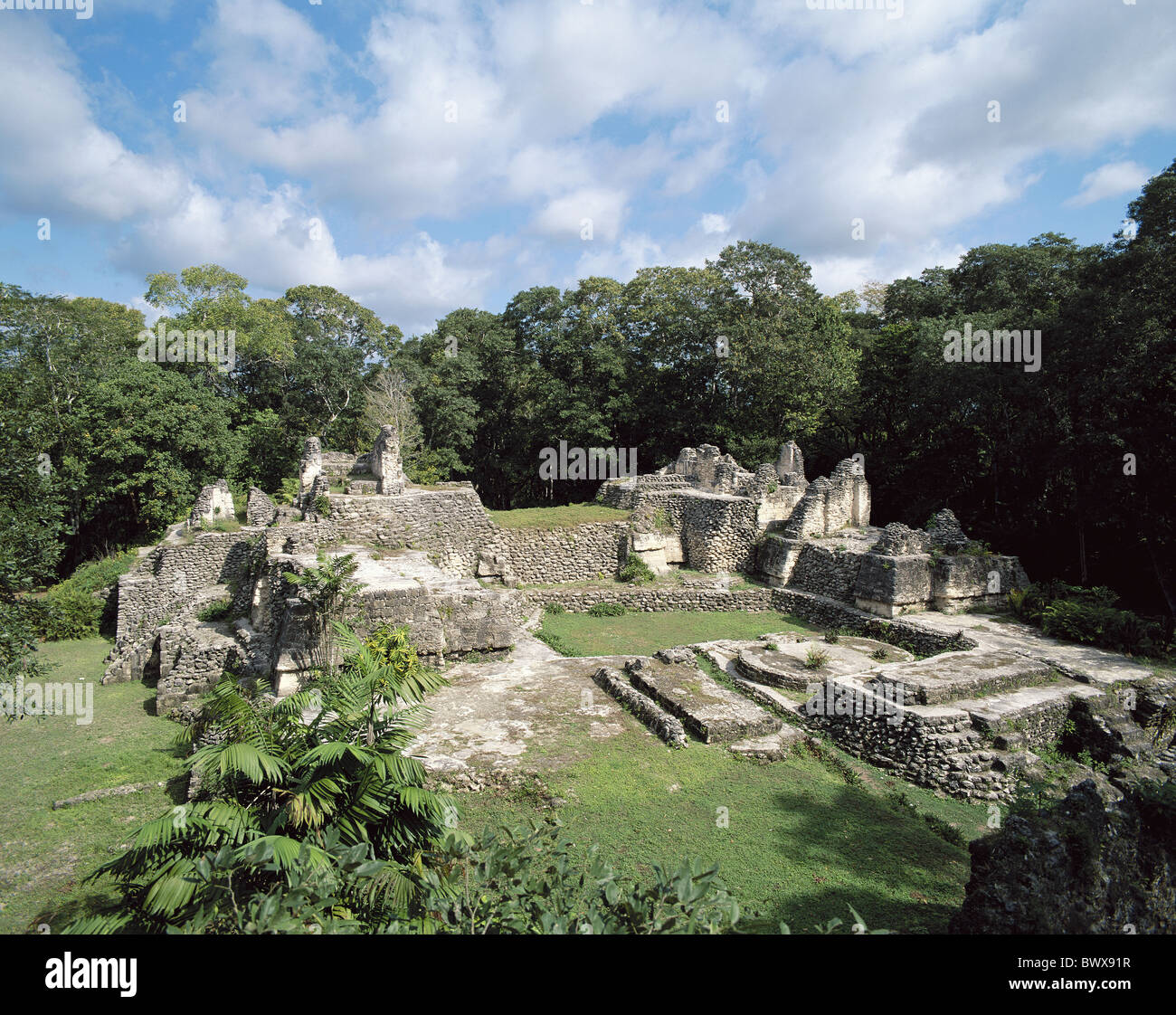South America Guatemala culture Maya culture ruins temple stairs ...
