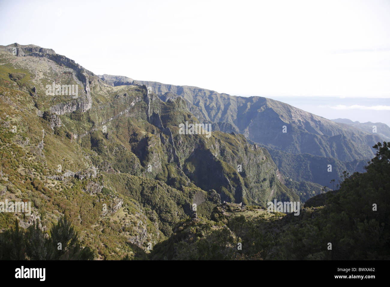 Portugal Madeira Pico do Arieiro Stock Photo - Alamy