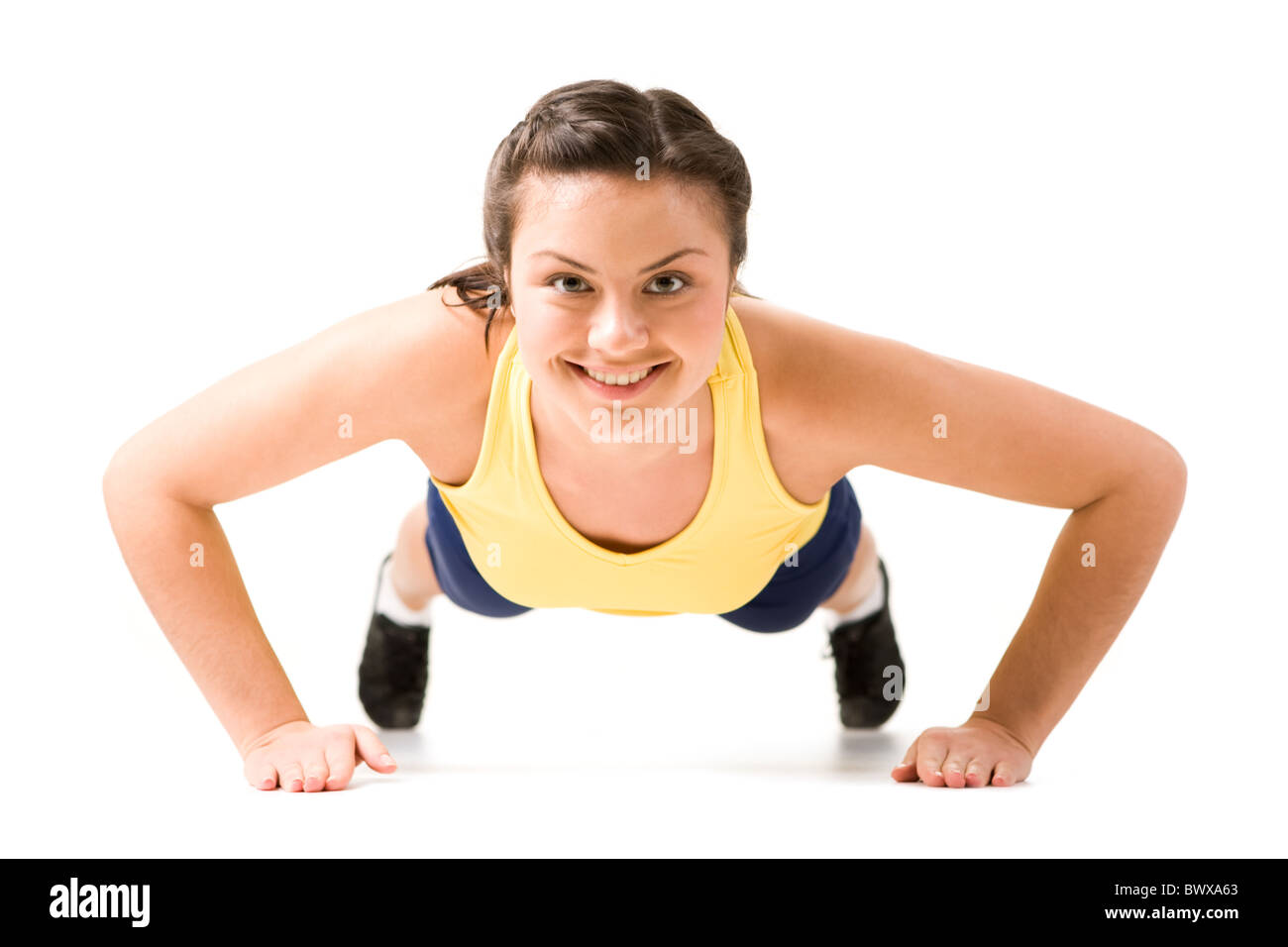 Do physical exercise Cut Out Stock Images & Pictures - Alamy