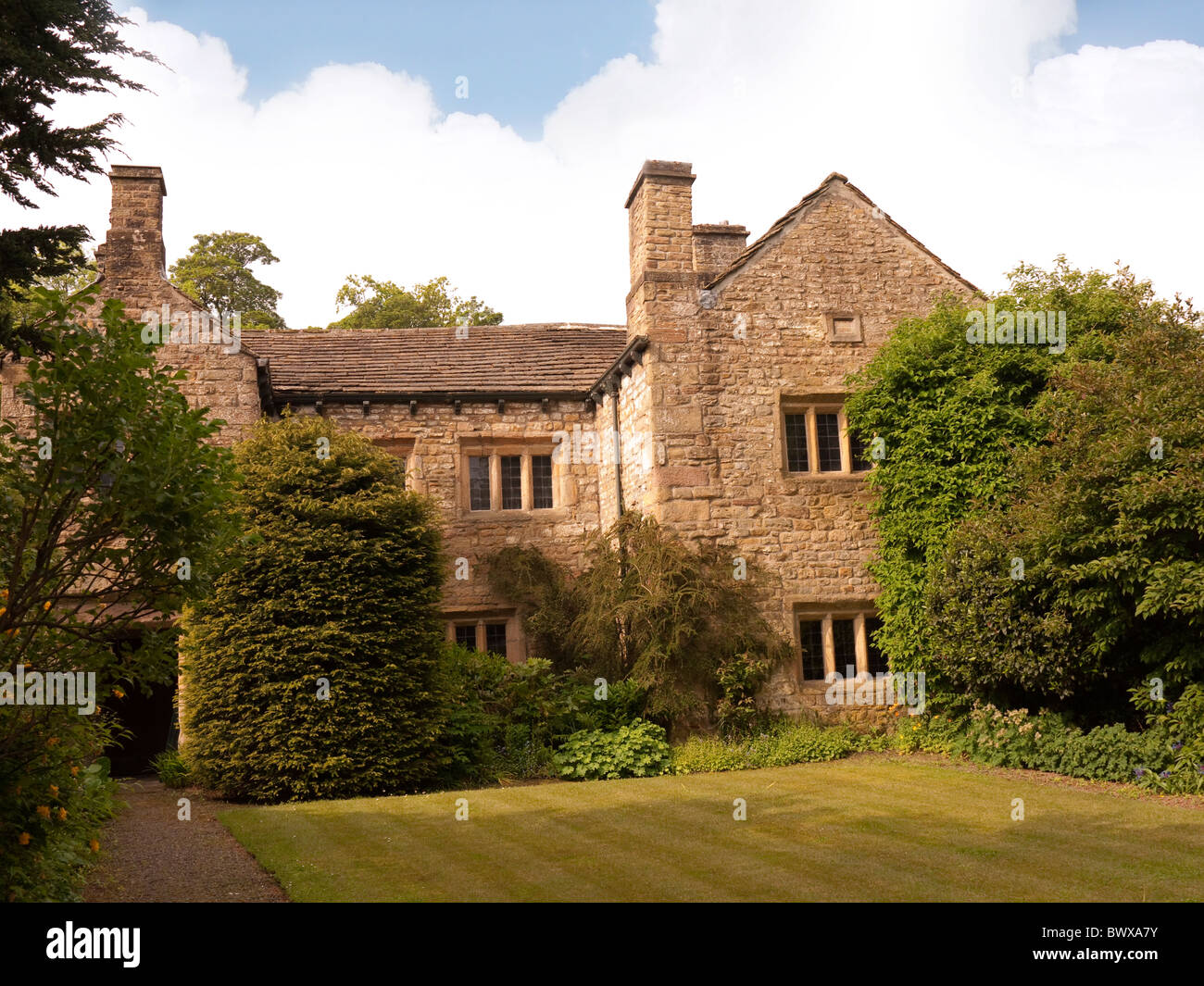 Park Hall the Pendle Heritage Centre in Barrowford in Lancashire ...