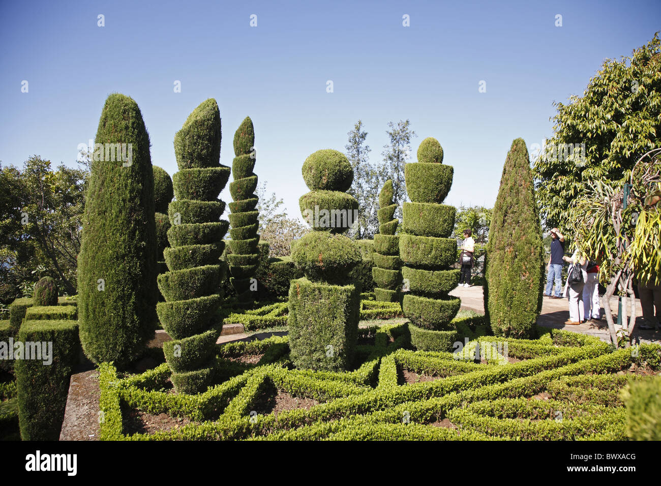 Madeira Funchal Jardim Botanico Botanischer Garten Stock Photo - Alamy