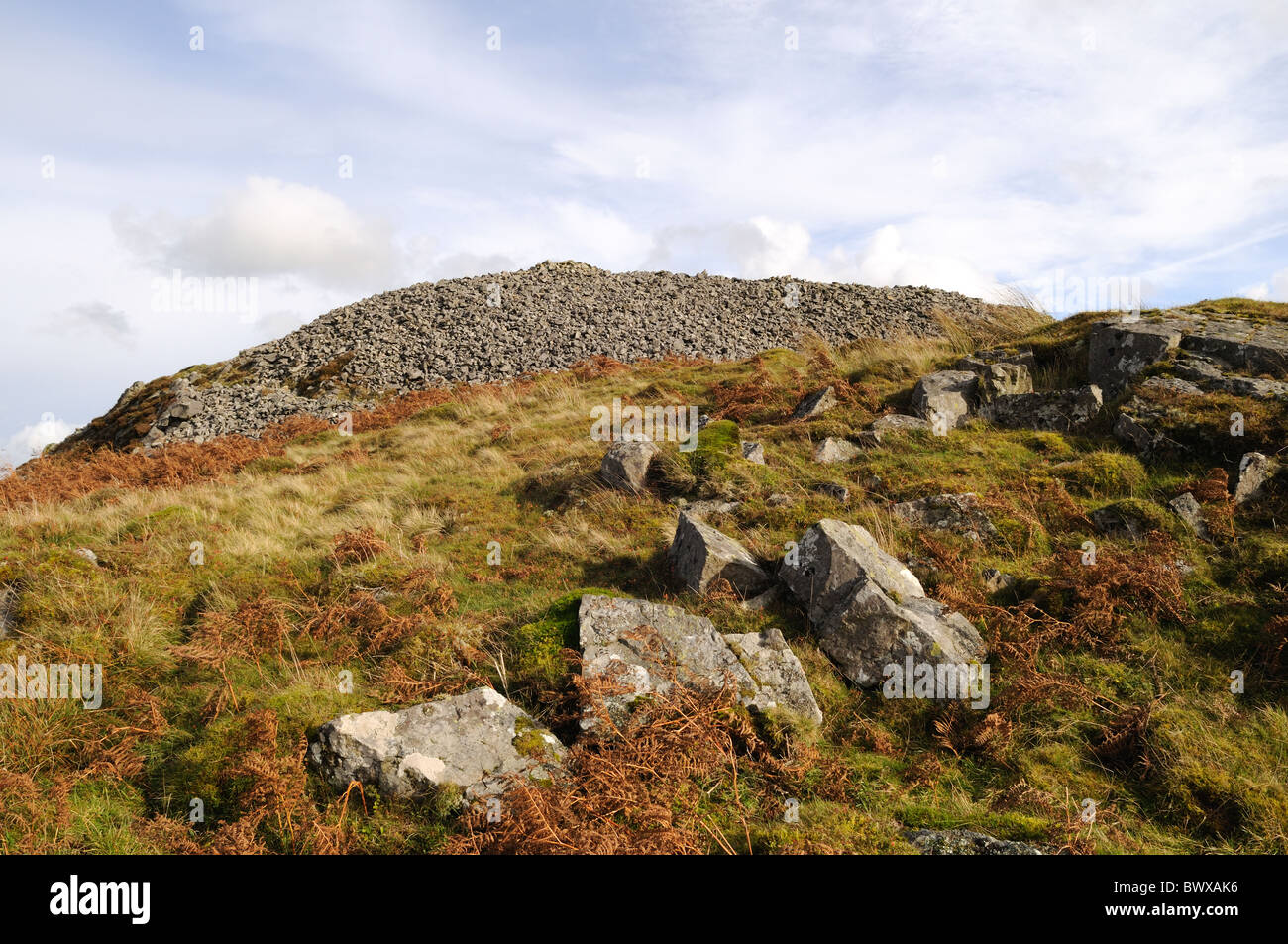 Garn goch y gaer fawr hi-res stock photography and images - Alamy