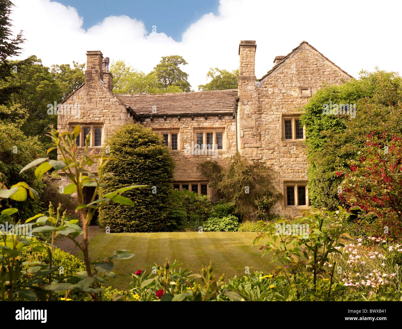 Park Hall the Pendle Heritage Centre in Barrowford in Lancashire ...