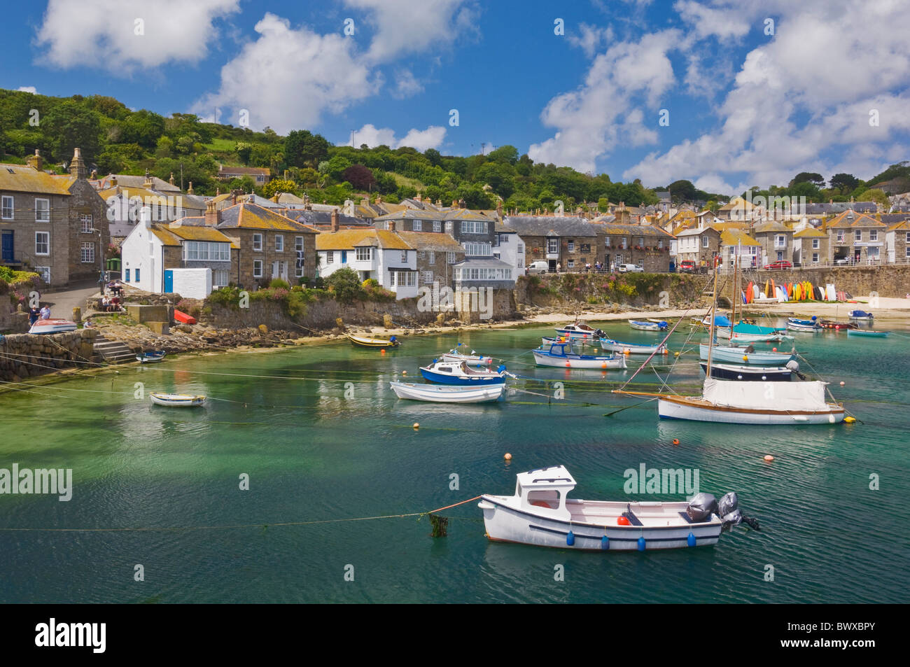 Cornwall mousehole coast hi-res stock photography and images - Alamy