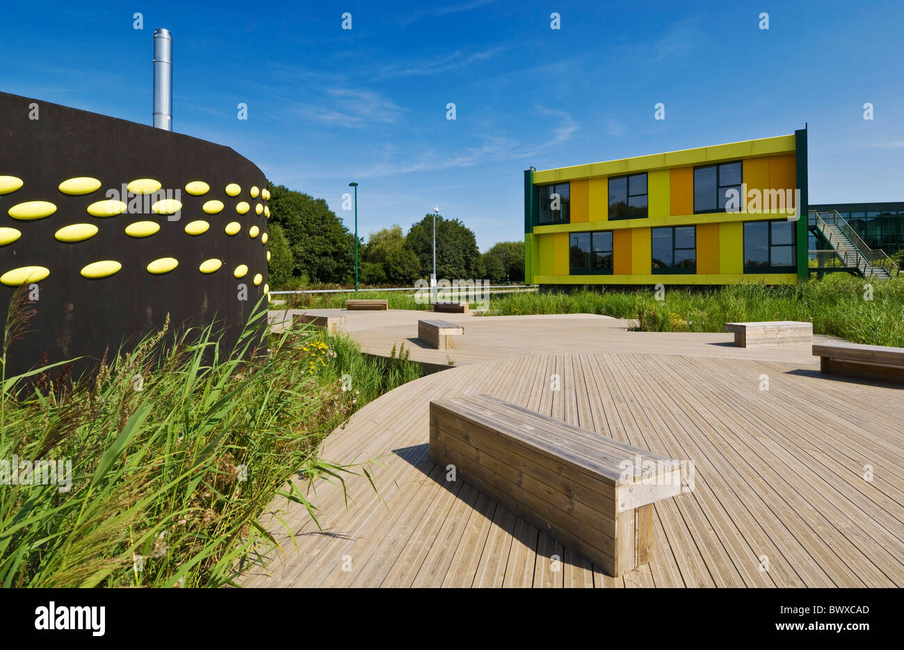 Nottingham Science Park eco buildings and biomass boiler Nottingham ...