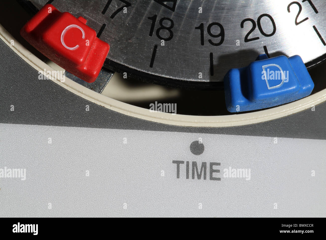 Detail of time device used for many control purposes on electrical ...