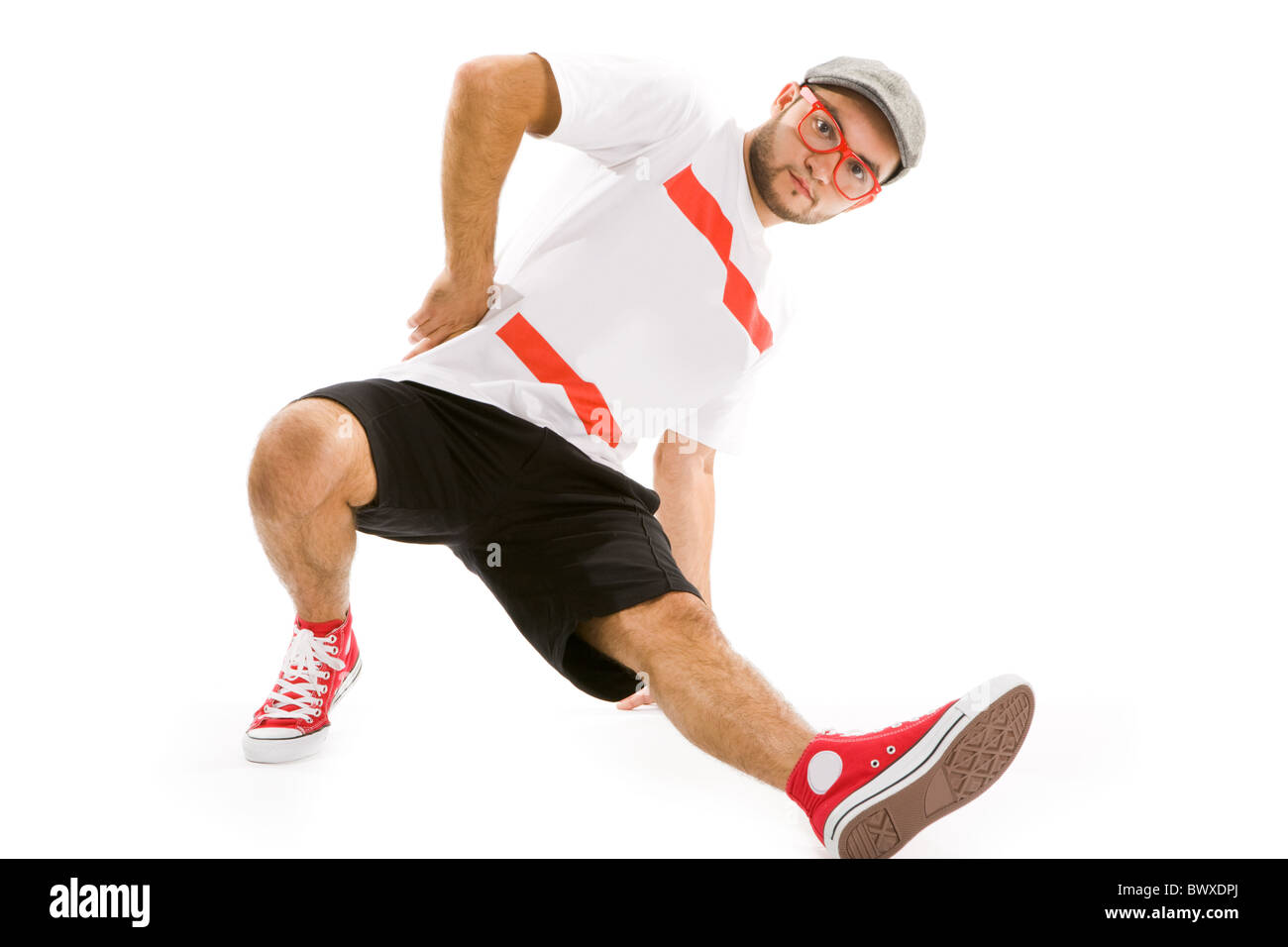 Photo funky young man Cut Out Stock Images & Pictures - Alamy