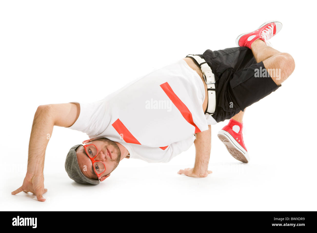 Photo funky young man Cut Out Stock Images & Pictures - Alamy