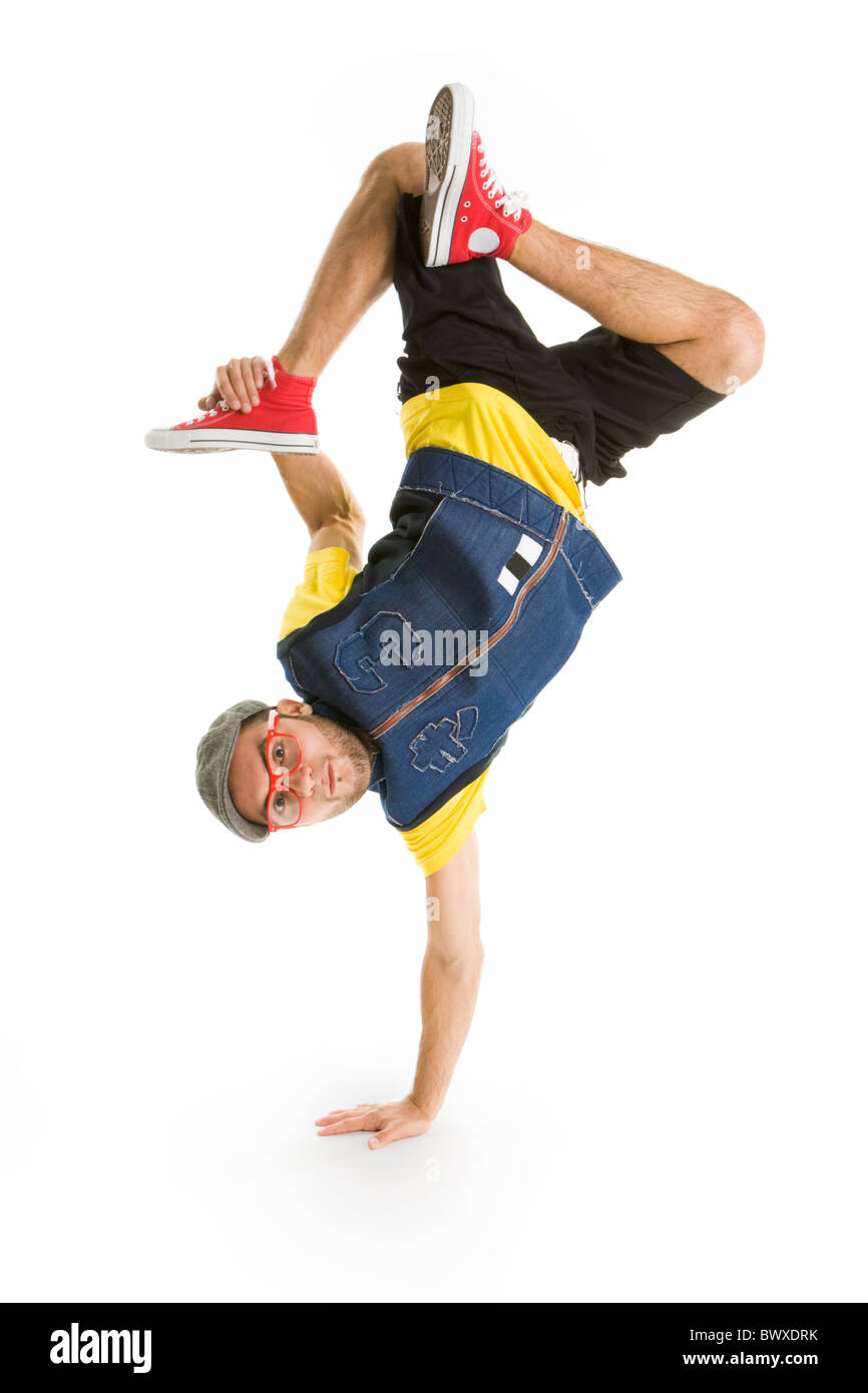 Photo funky young man Cut Out Stock Images & Pictures - Alamy