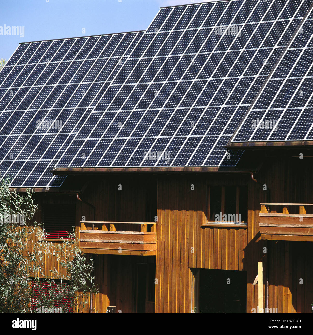 energy house roof house roofs Hedingen zero energy house home ...