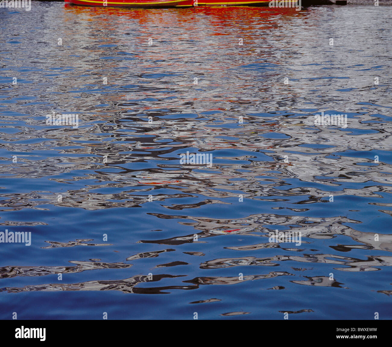 water surface reflection water surface structure Stock Photo - Alamy
