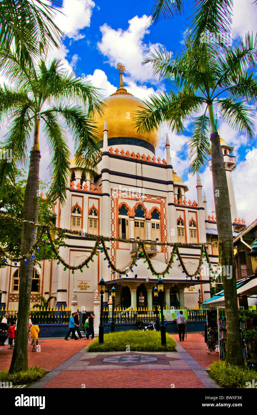 Singapore landmark mosque hi-res stock photography and images - Alamy
