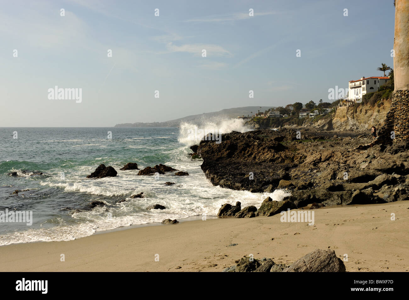 View of part of Laguna Beach, California Stock Photo - Alamy