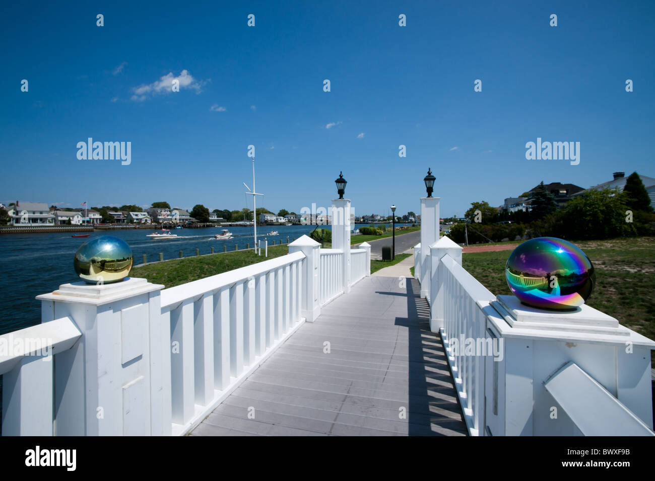A Eye-level view of Delmar Bay, New Jersey Stock Photo - Alamy