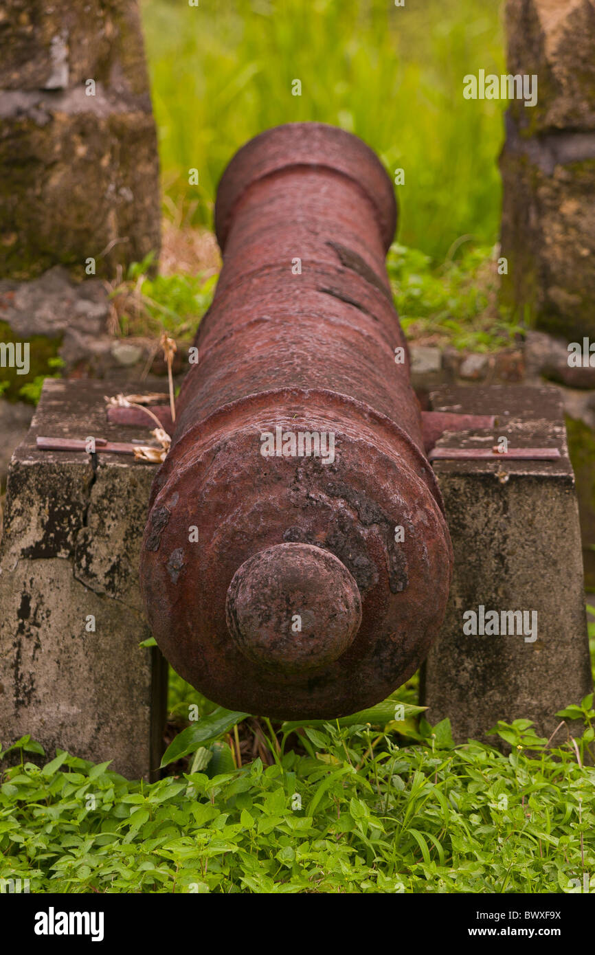 COLON, PANAMA - Fort San Lorenzo, a World Heritage site, at mouth of ...