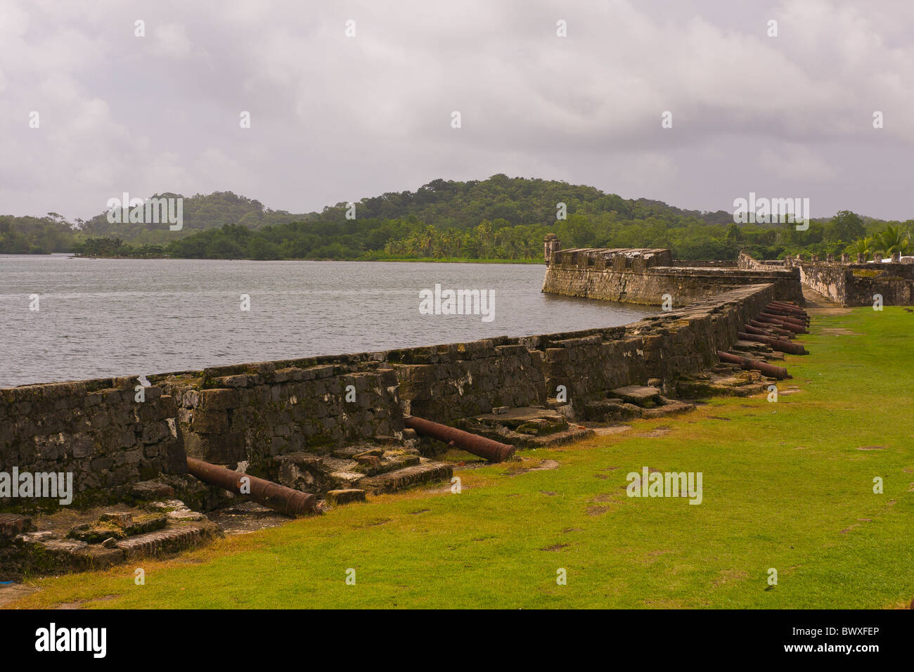 PORTOBELO, PANAMA - Fort of Jeronimo Stock Photo - Alamy