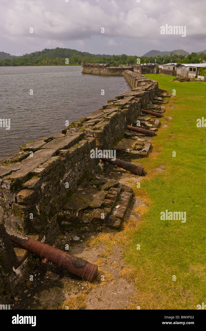 PORTOBELO, PANAMA - Fort of Jeronimo Stock Photo - Alamy