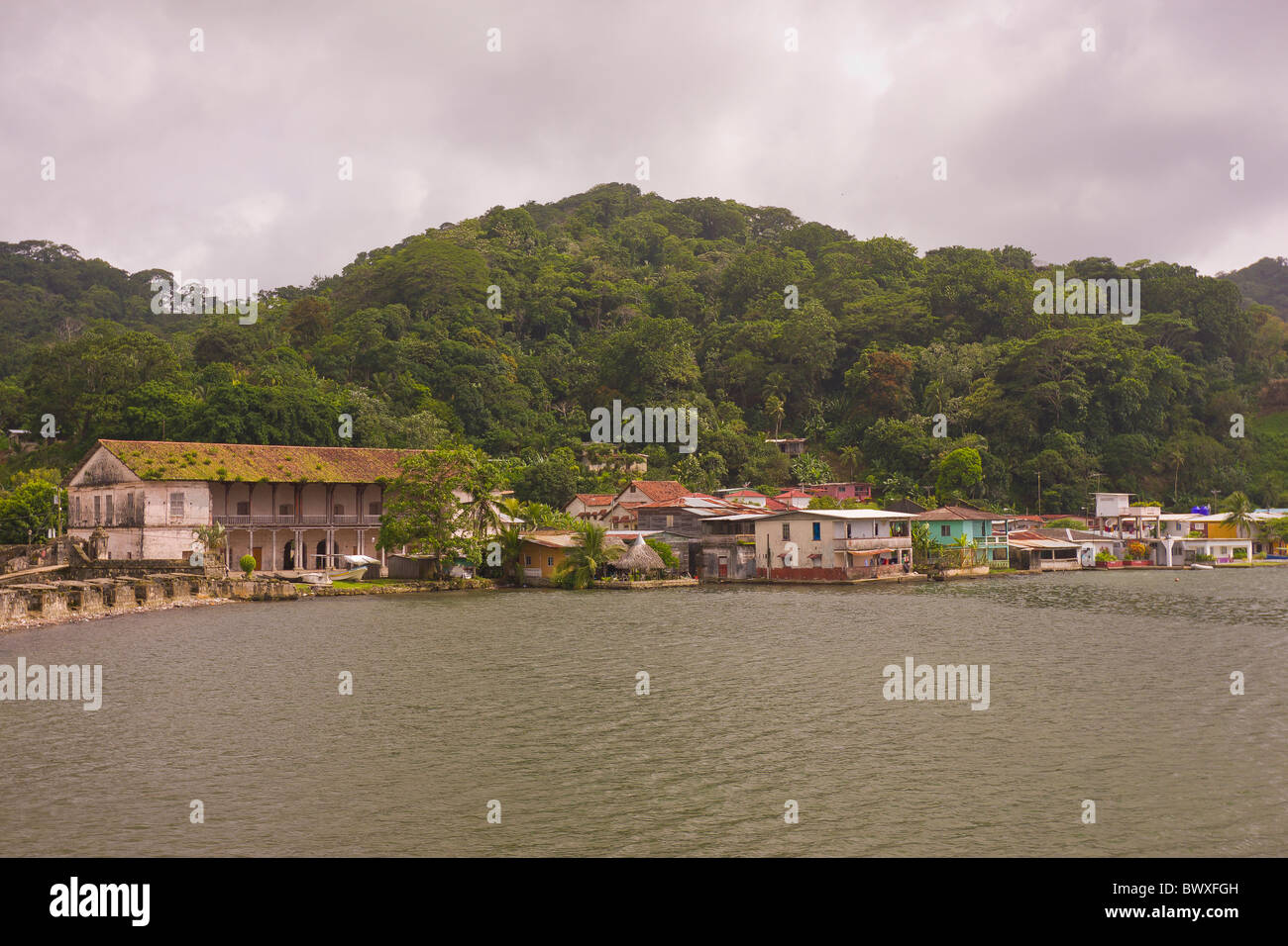 PORTOBELO, PANAMA - waterfront Stock Photo - Alamy