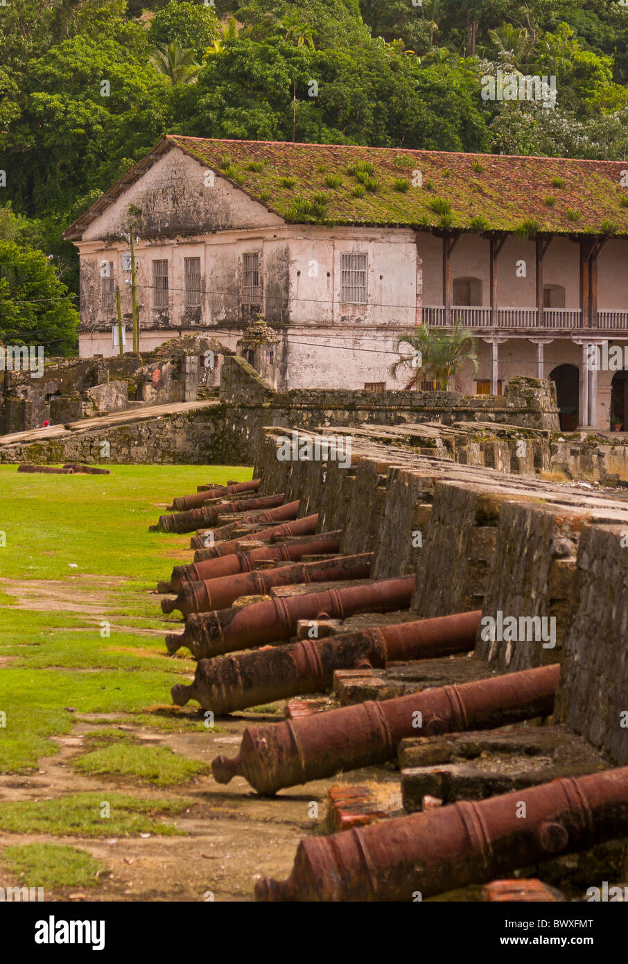 PORTOBELO, PANAMA - Fort of Jeronimo Stock Photo - Alamy