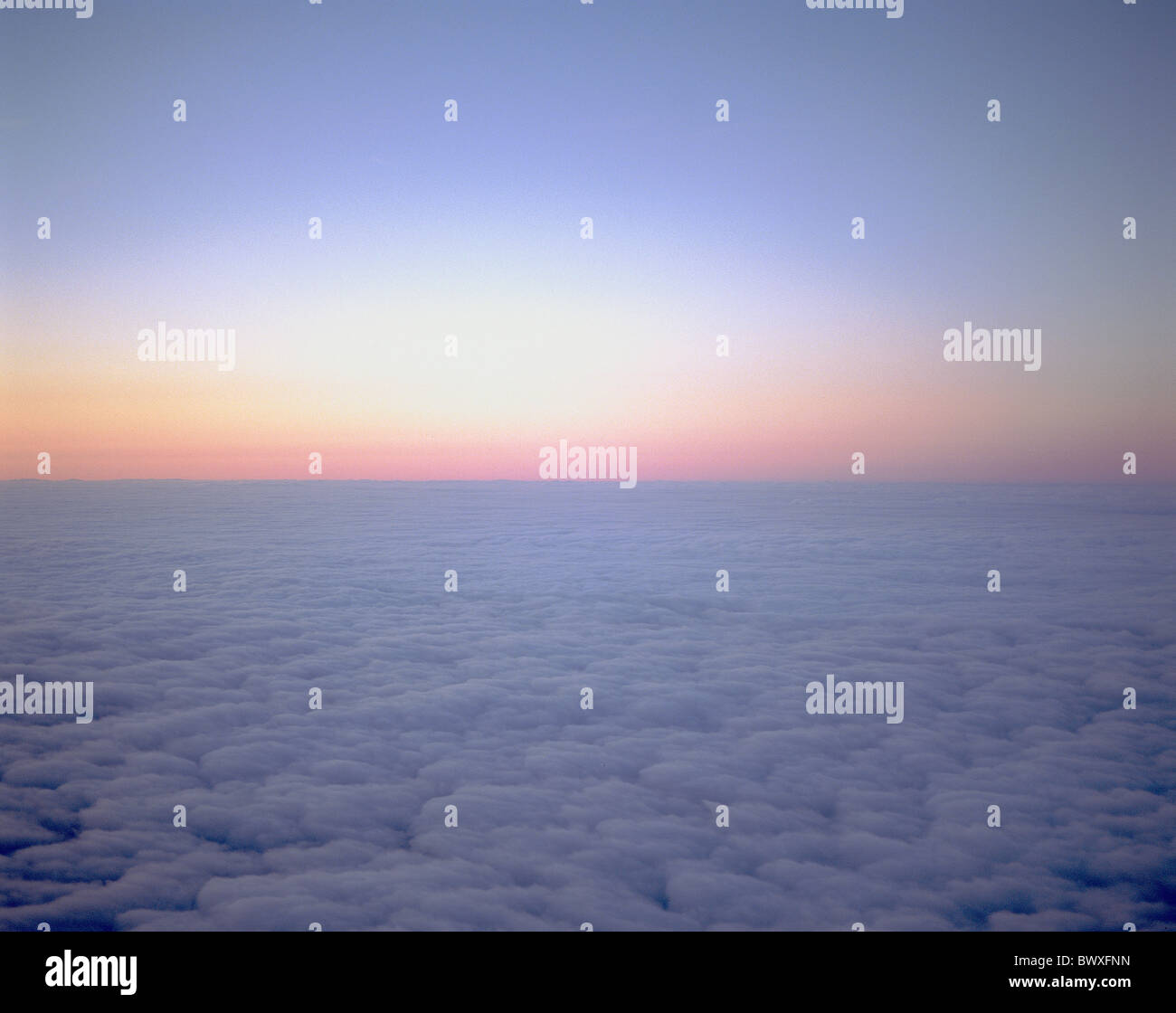 clouds weather aerial photo cloud sea dusk twilight aerial view Stock ...