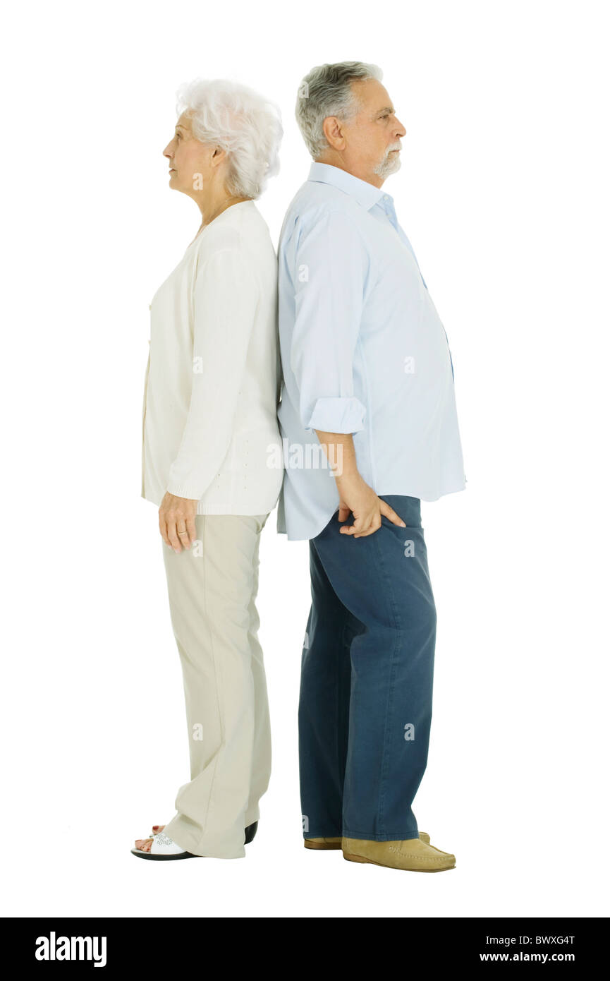 Back of man standing Cut Out Stock Images & Pictures - Alamy