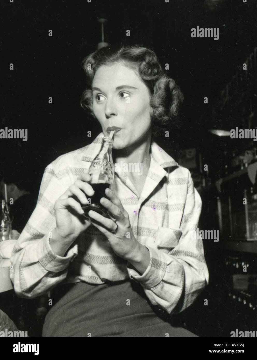 JOSEPHINE DOUGLAS BBC producer in 1958 while filming at the 2 I's ...