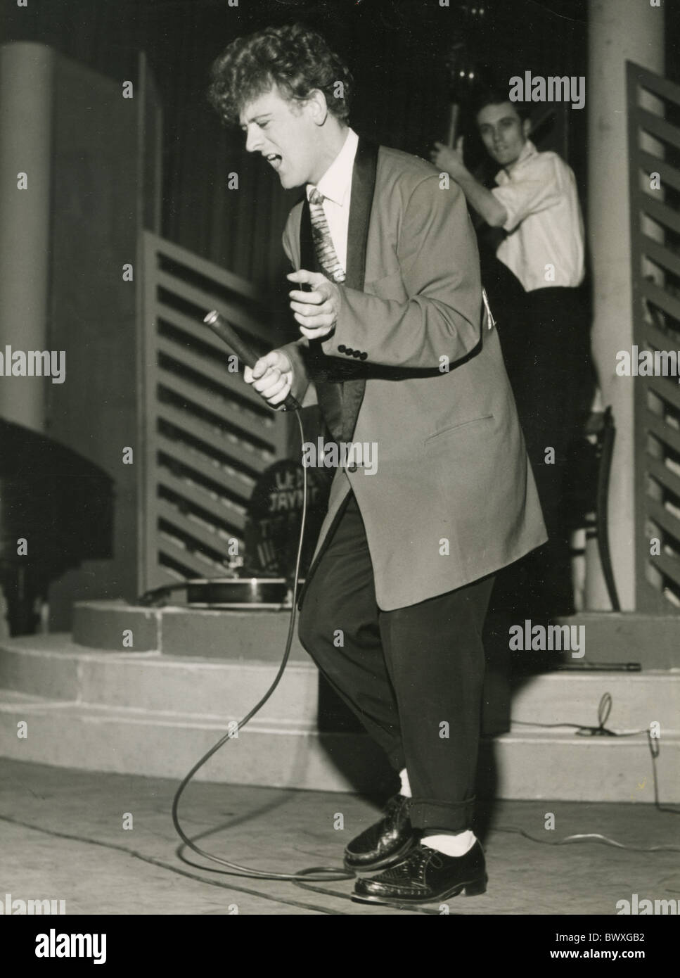 WEE WILLIE HARRIS English rock singer in 1958 Stock Photo - Alamy