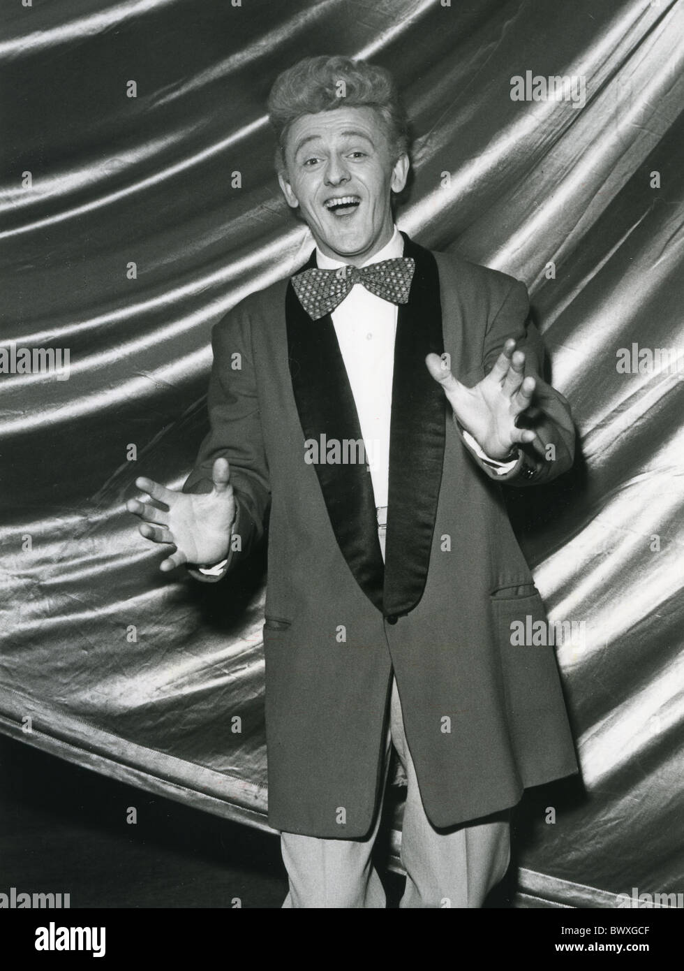 WEE WILLIE HARRIS English rock singer in 1958. Photo Harry Hammond ...