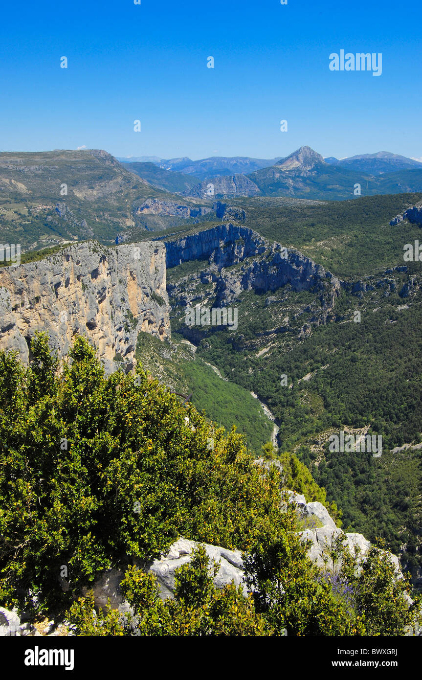 Canyon of the Verdon River, Verdon Regional Natural Park, Provence ...