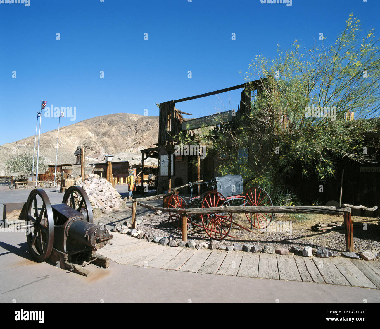 Calico California California ghost town former mine devices Ghost Town ...