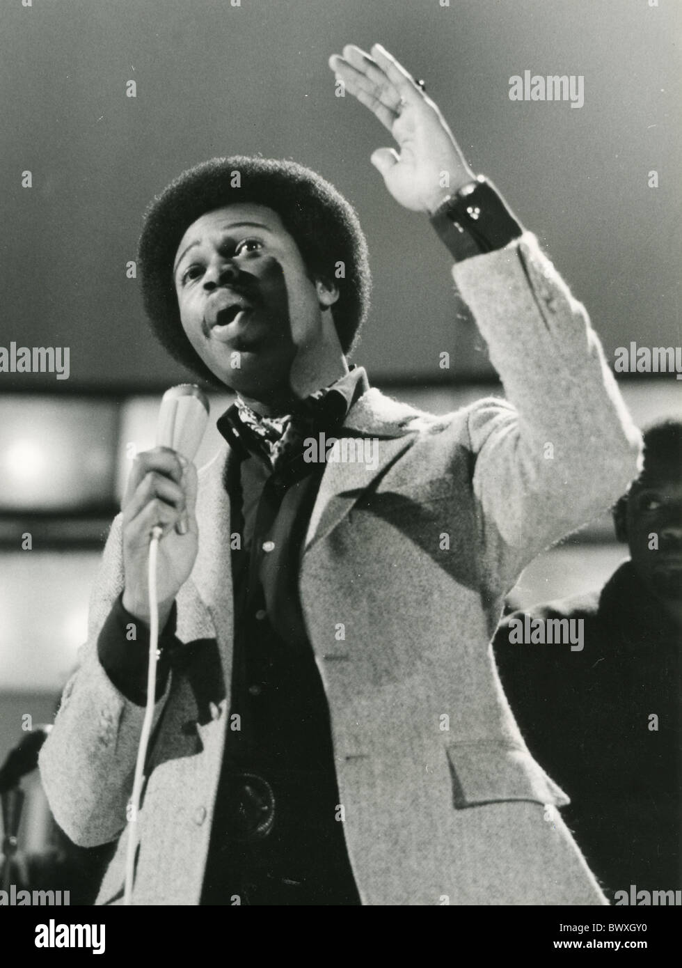EDWIN HAWKINS (1943-2018) American Gospel singer in 1969 Stock Photo ...