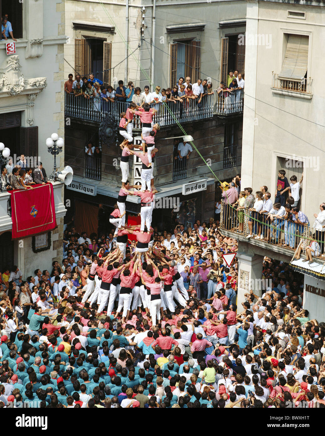 Castellets hi-res stock photography and images - Alamy