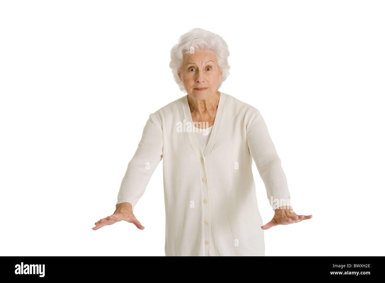 old man with mobile Stock Photo - Alamy
