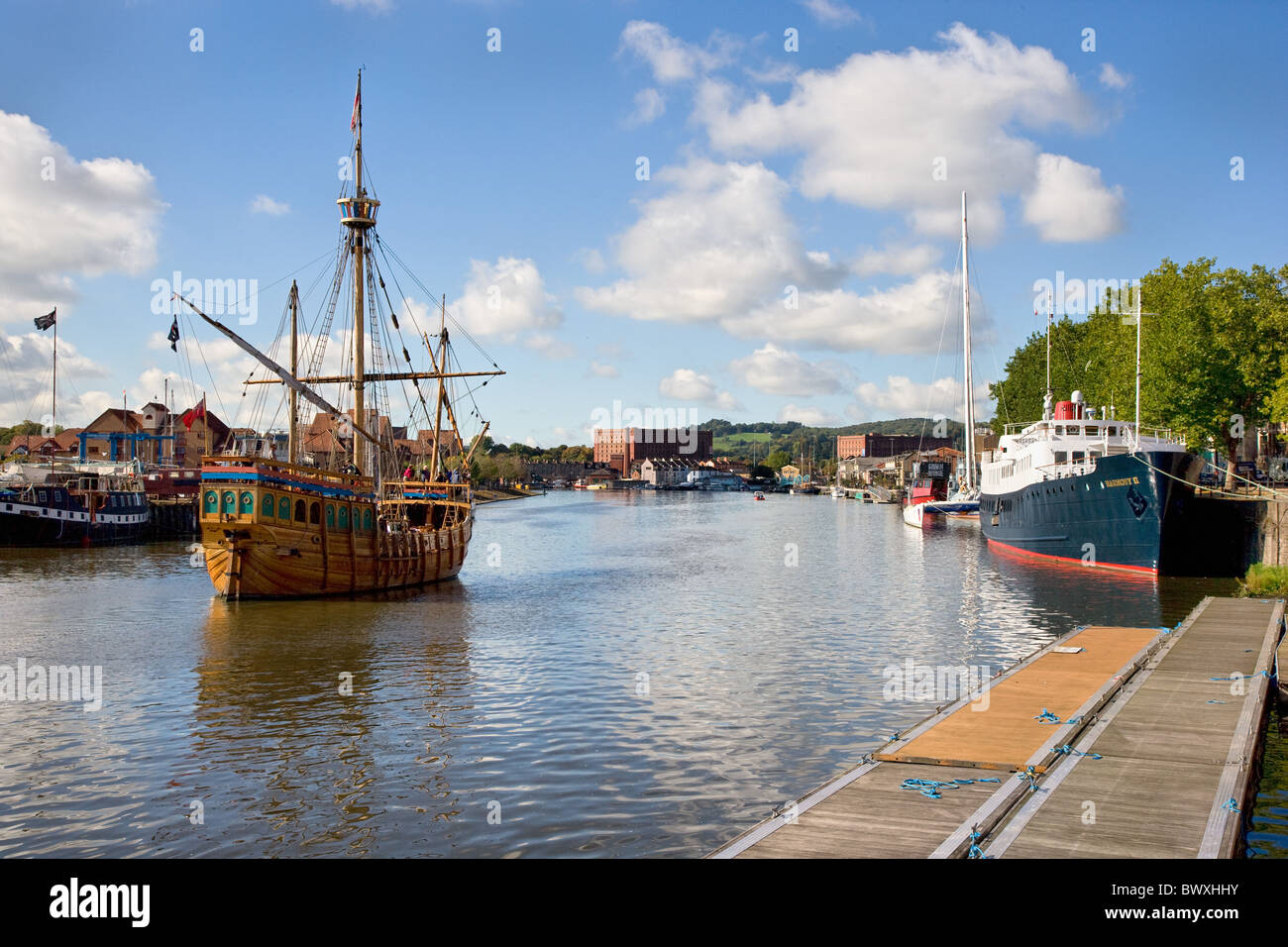 The Matthew replica of Tudor merchant ship sailed by explorer John ...