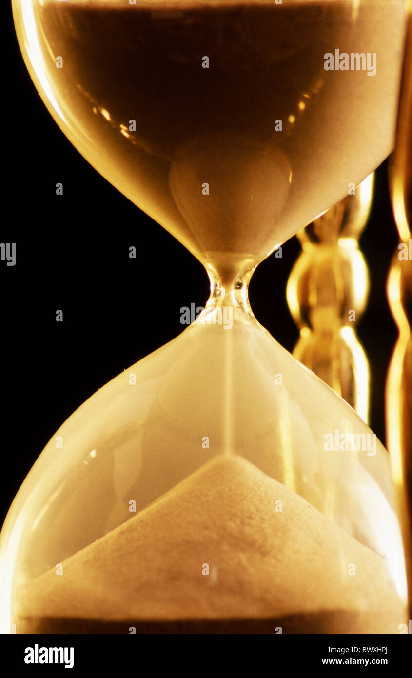 cutting part symbol concept hourglass clocks watches clock watch time ...