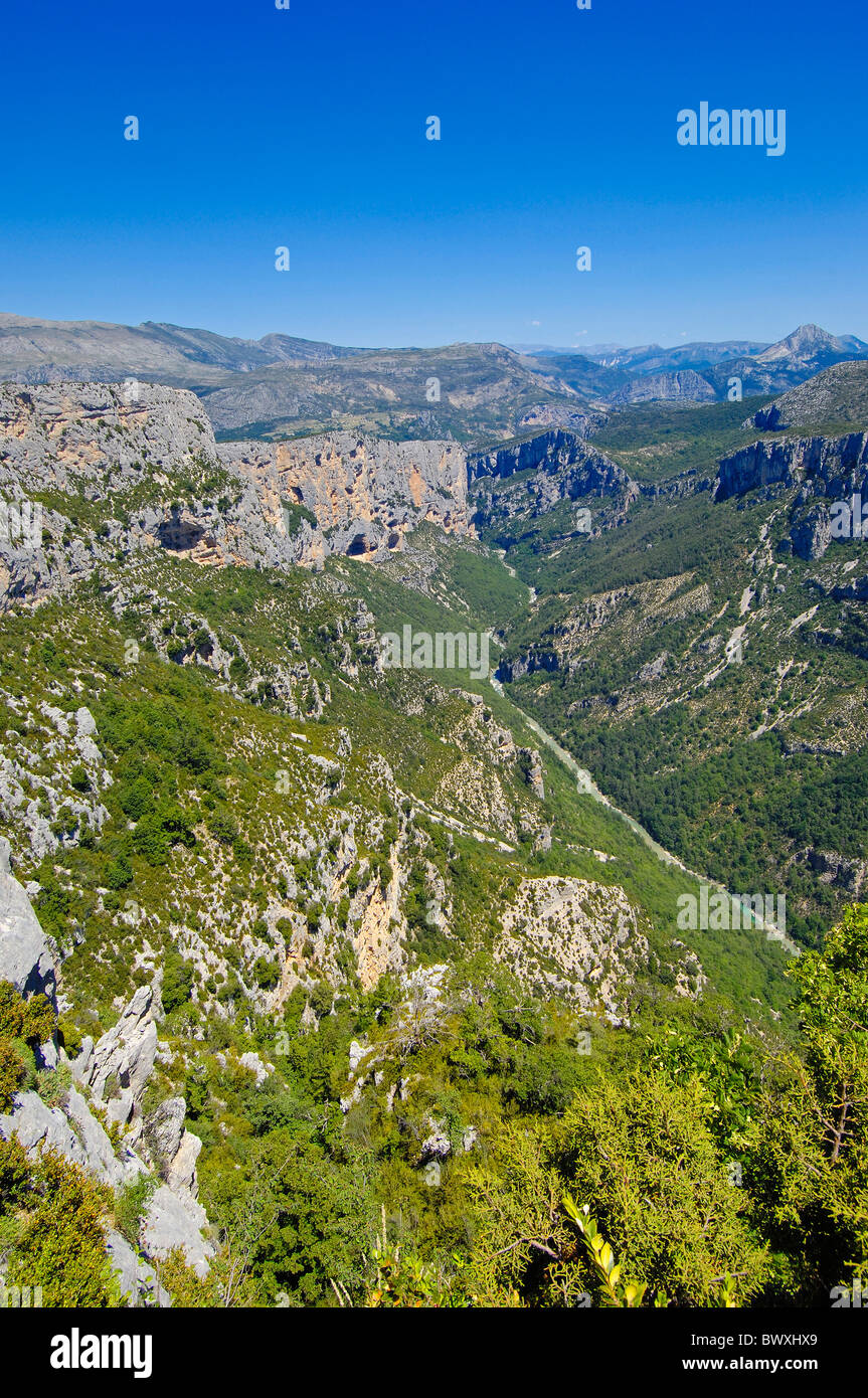 Canyon of the Verdon River, Verdon Regional Natural Park, Provence ...