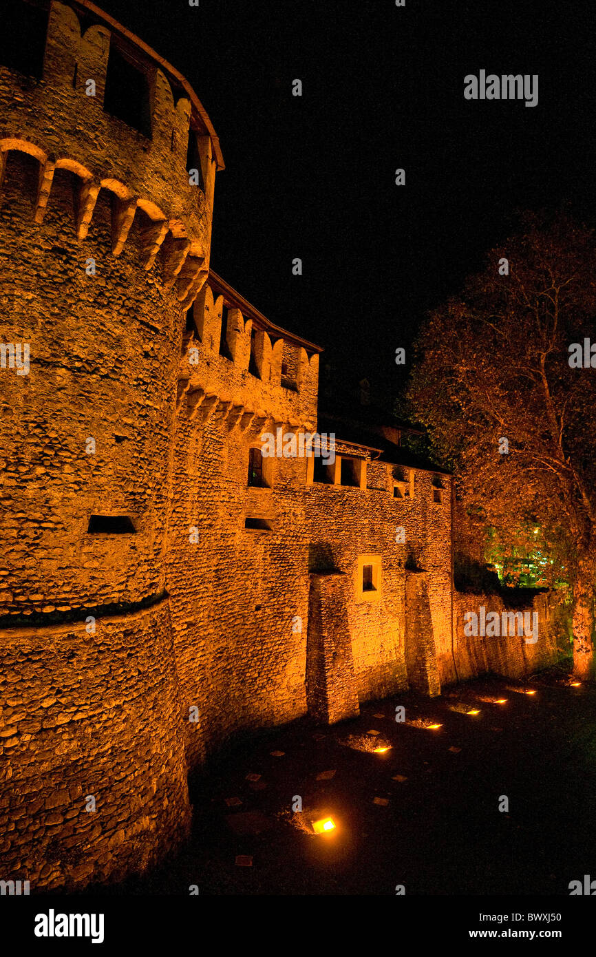 Visconteo castle, Locarno, Canton Ticino, Switzerland Stock Photo - Alamy