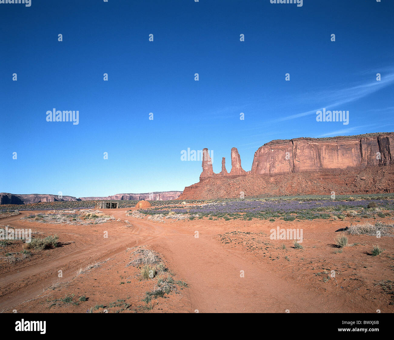 erode erosion rock cliff Hogan mucky house monument Valley Navajo USA ...