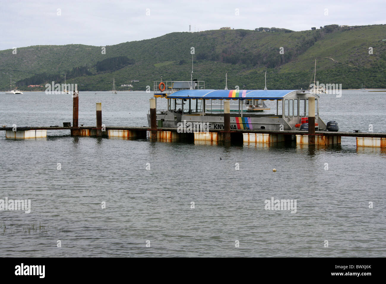 Spirit of Knysna Tourist Boat and Featherbed Nature Reserve in the ...