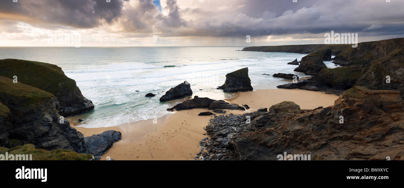 Panoramic cornwall hi-res stock photography and images - Alamy