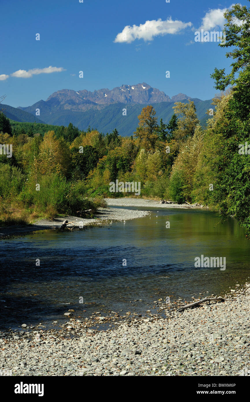 Dosewallips River basin, Washington Stock Photo - Alamy