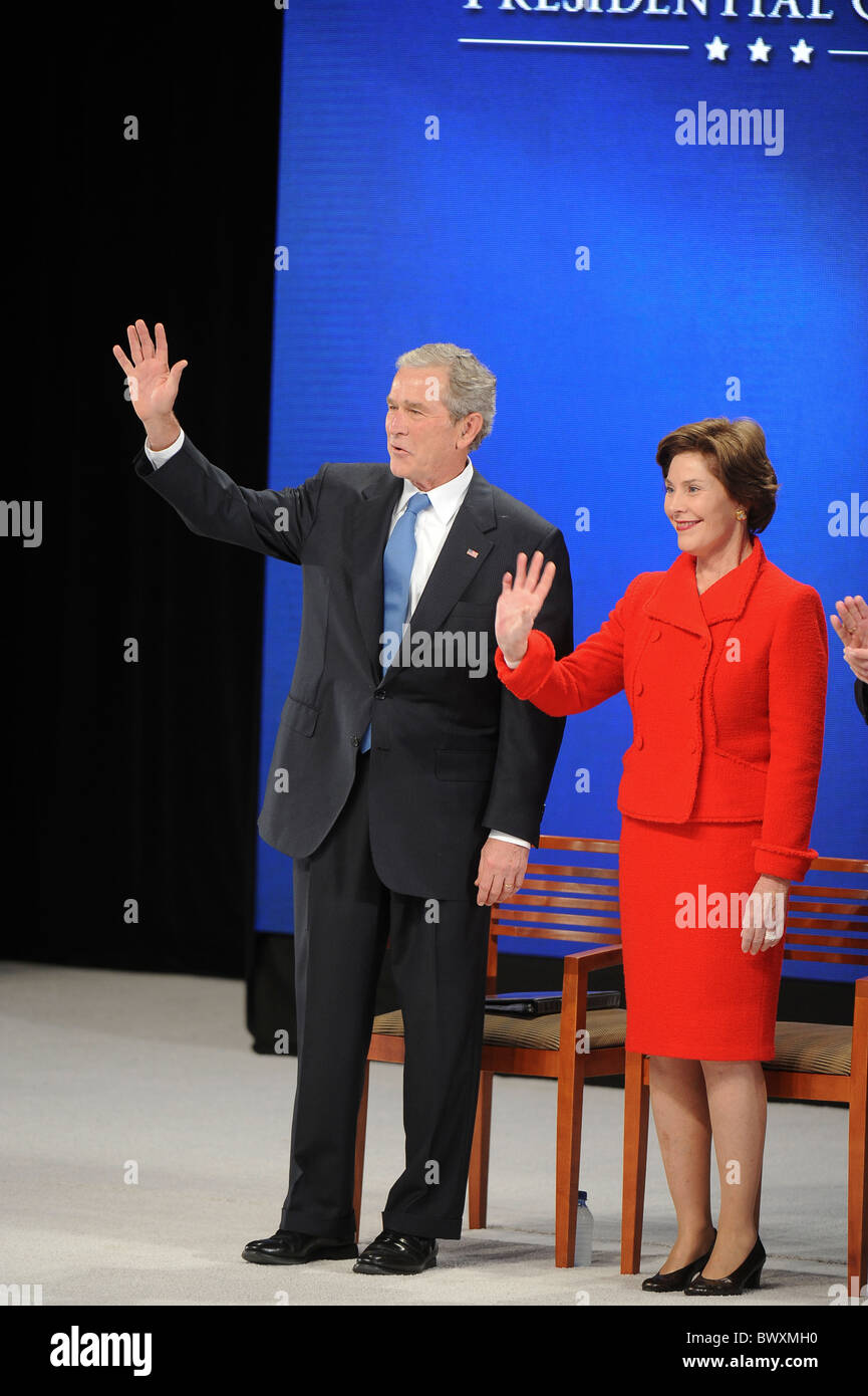 Ground breaking ceremony for the George W. Bush Presidential Library on ...