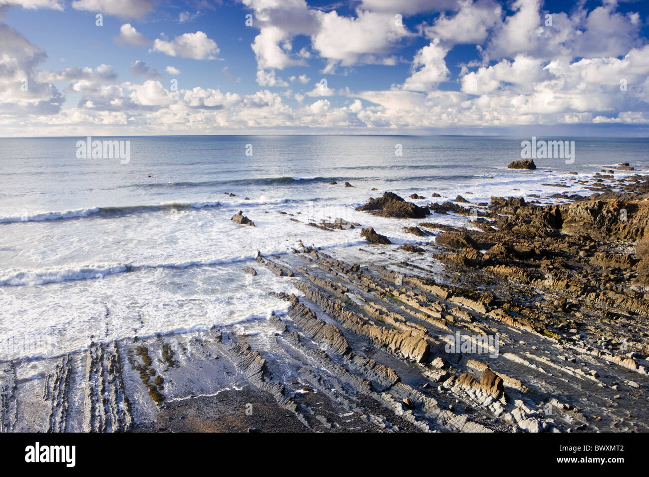 Welcombe Mouth, Devon, UK Stock Photo - Alamy
