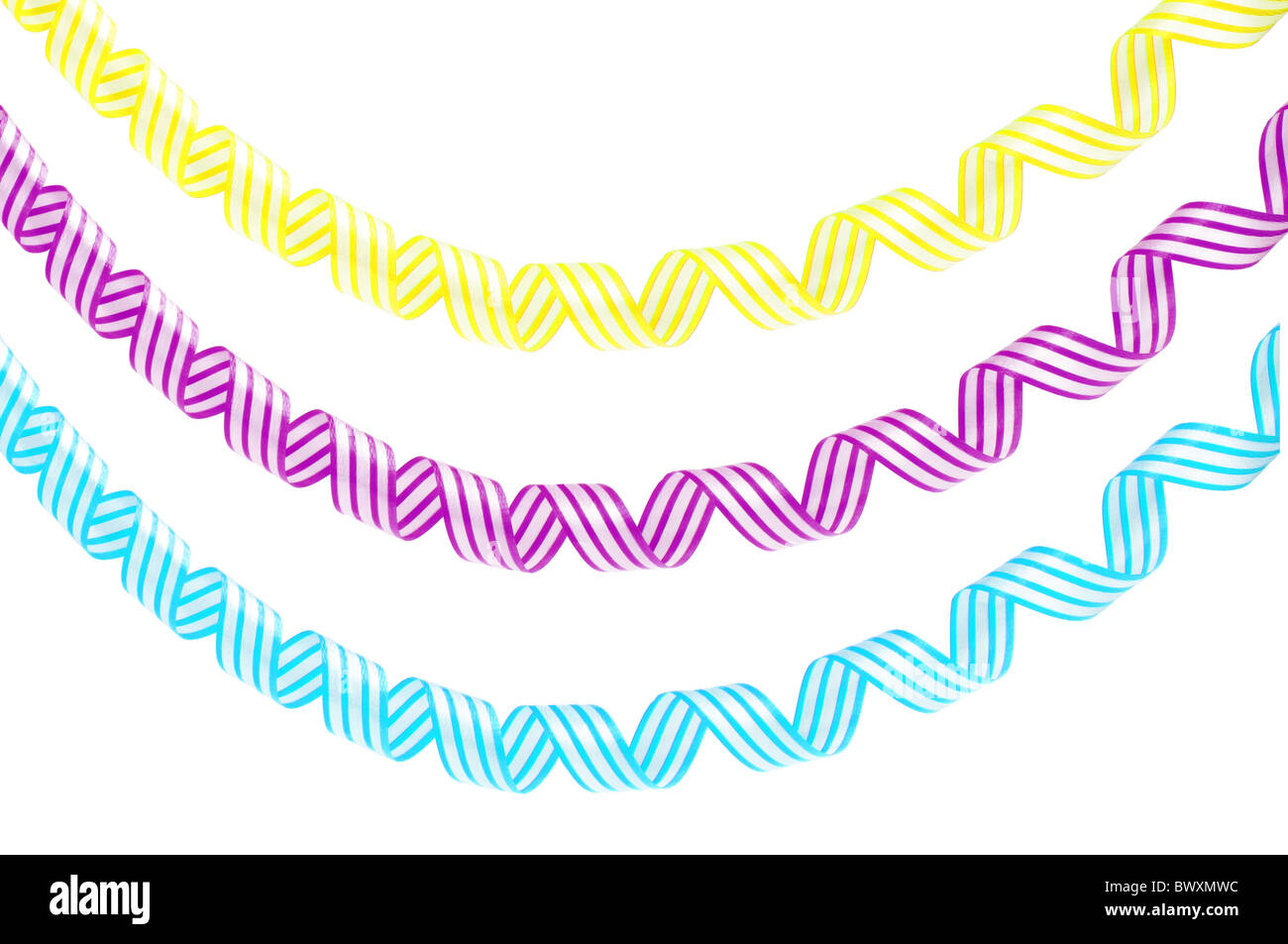 White paper streamers hi-res stock photography and images - Alamy