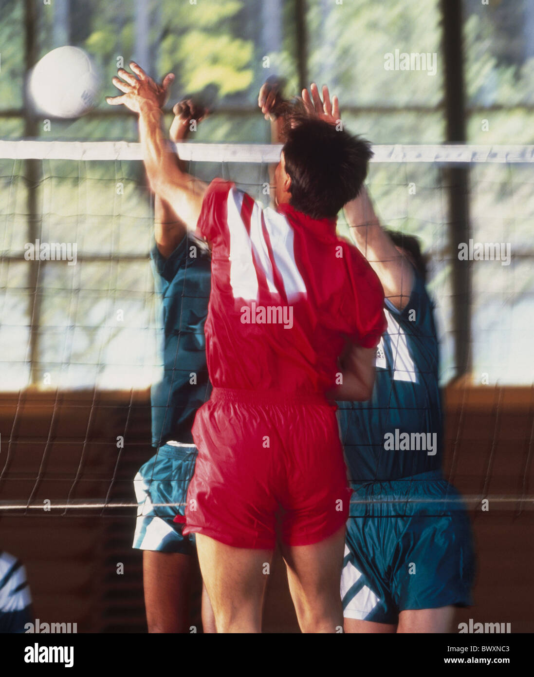 Volleyball attack hi-res stock photography and images - Alamy