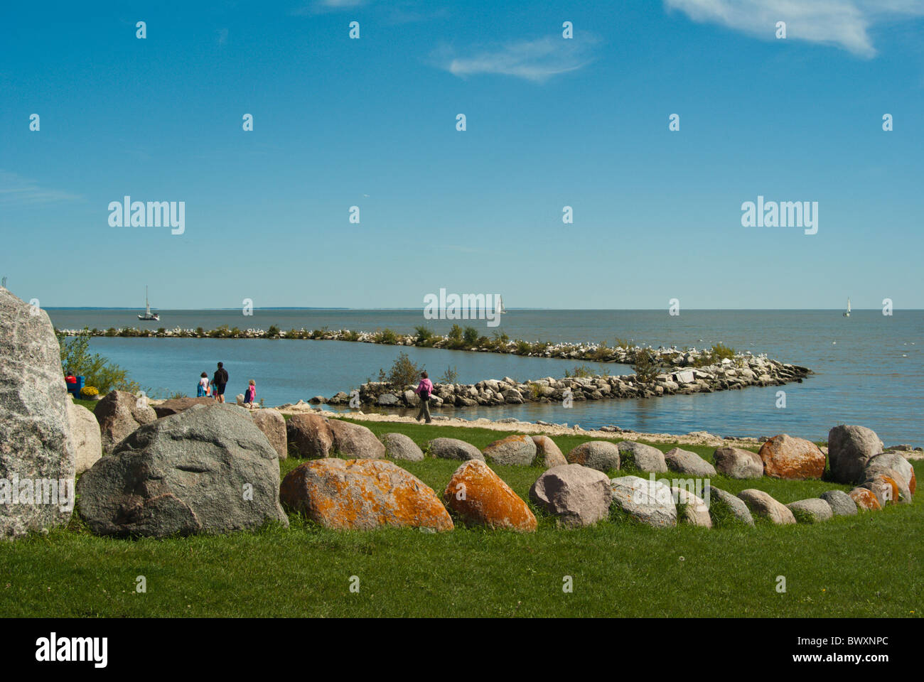 Gimli Manitoba Canada Stock Photo - Alamy